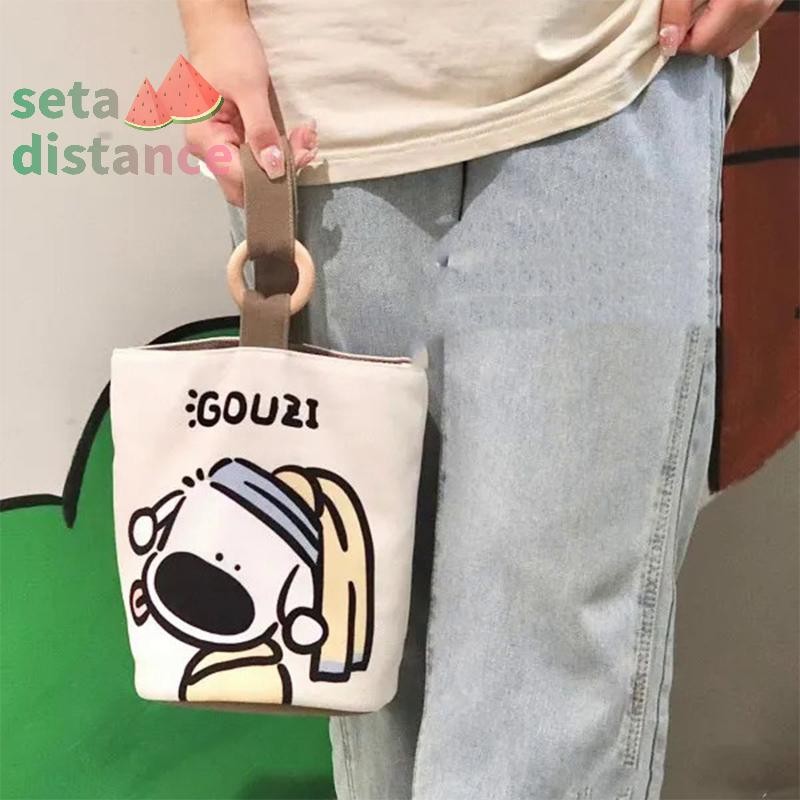 [Setad] ถุงอาหารกลางวันการ์ตูนผ้าใบกล่องอาหารกลางวันปิคนิคtote Eco ...