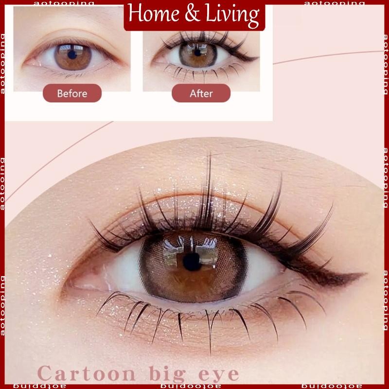 Aoto 5 คู่ธรรมชาติดู Wispy ขนตาปลอม Bushy Volume ยาวหนา Lashes สไตล์ผสม Faux Mink Eyelashes ...