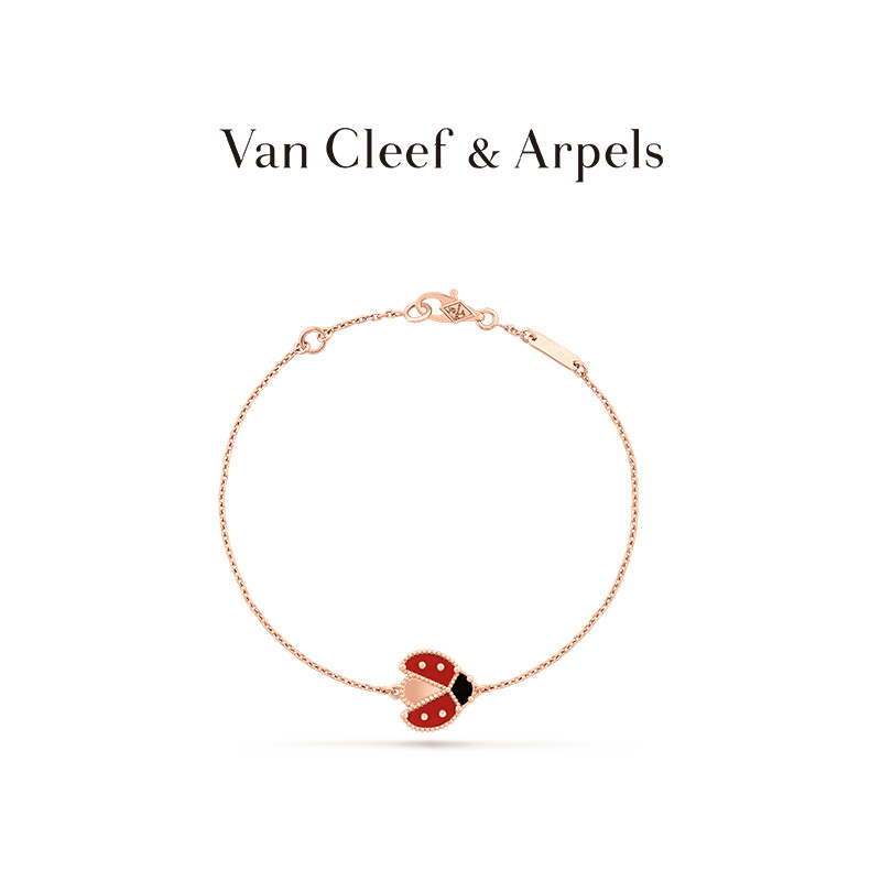 [พร้อมกล่องบรรจุภัณฑ์] Vca/van Cleef & Arpels Lucky Spring Ladybug Open ...
