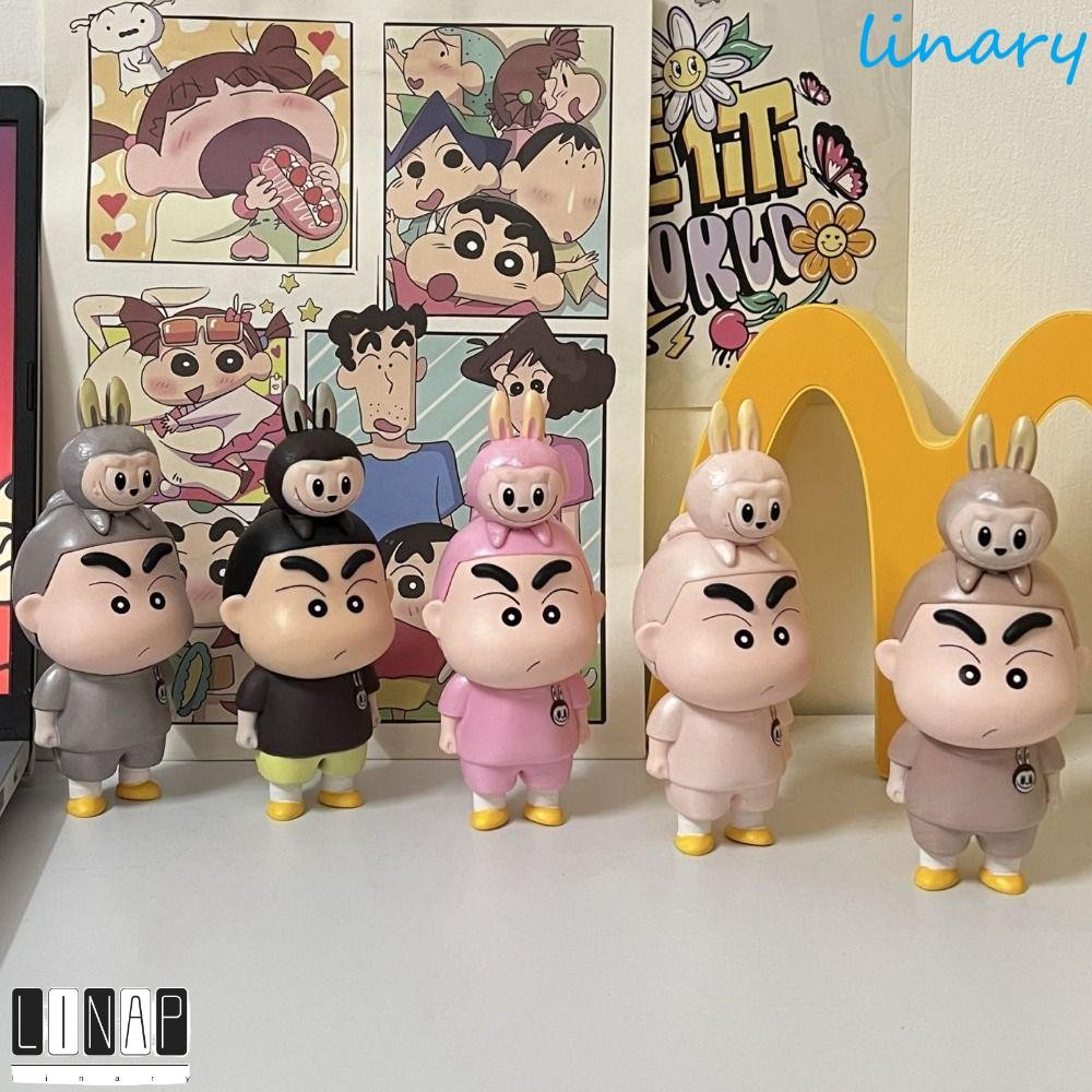 Culinaryhv Labubu Crayon Shin-Chan รูป, อะนิเมะตกแต่งโต๊ะ Crayon Shin ...