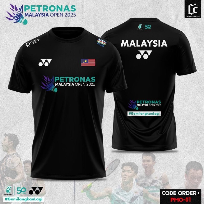 Spg jersey แบดมินตันหญิง yonex เด็ก Victor Malaysia เปิด 2025 Petronas เสื้อกีฬารอบเสื้อยืด ...