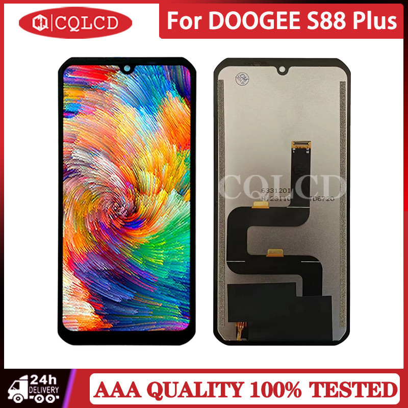 หน้าจอ DOOGEE S88 Pro S88 Plus อะไหล่หน้าจอสัมผัส LCD แบบเปลี่ยน ...