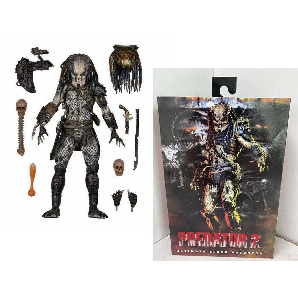 ฟิกเกอร์ PVC NECA Predator 2 Ultimate Elder Predator ขนาด 18 ซม. ...