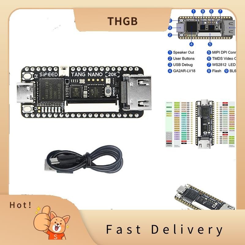 บอร์ดพัฒนาเกม RISCV Linux Nano 20K FPGA สไตล์เรโทร สําหรับ Sipeed Tang | Shopee Thailand