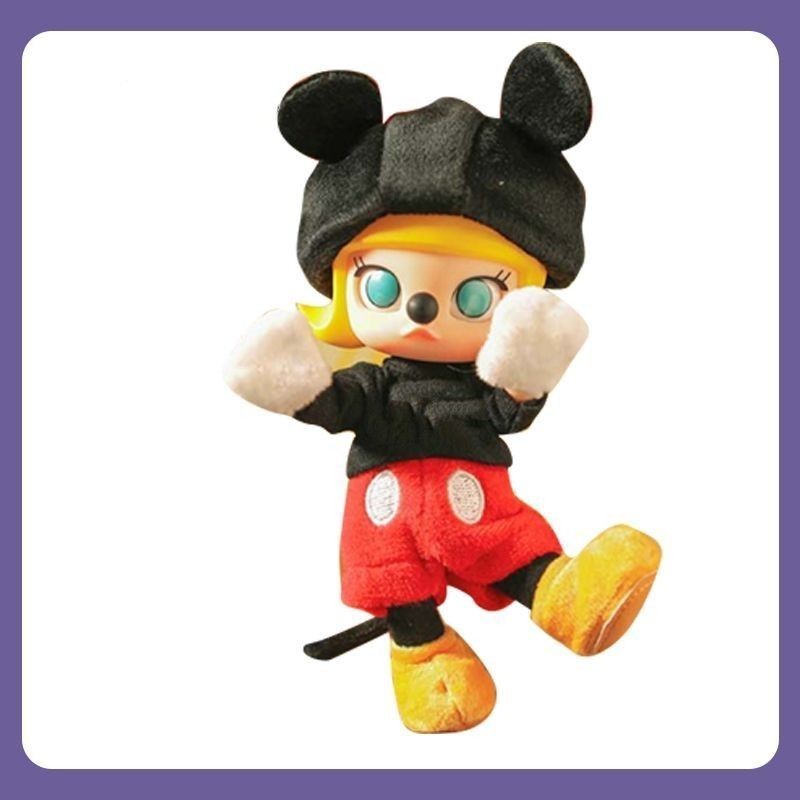 ตุ๊กตาฟิกเกอร์ Molly Mickey Minnie Action Figure BJD Disney popmart ...