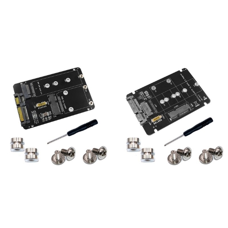 Bt NGFF M2 mSATA เป็น SATA3 2 5 นิ้วอะแดปเตอร์การ์ด SSD Converters การ์ด 90x65 มม. | Shopee Thailand