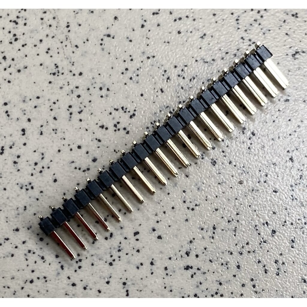 CH81402M101-00 : Pin Header Connector 40 Pins, Pitch 2.54mm. Double Row ...