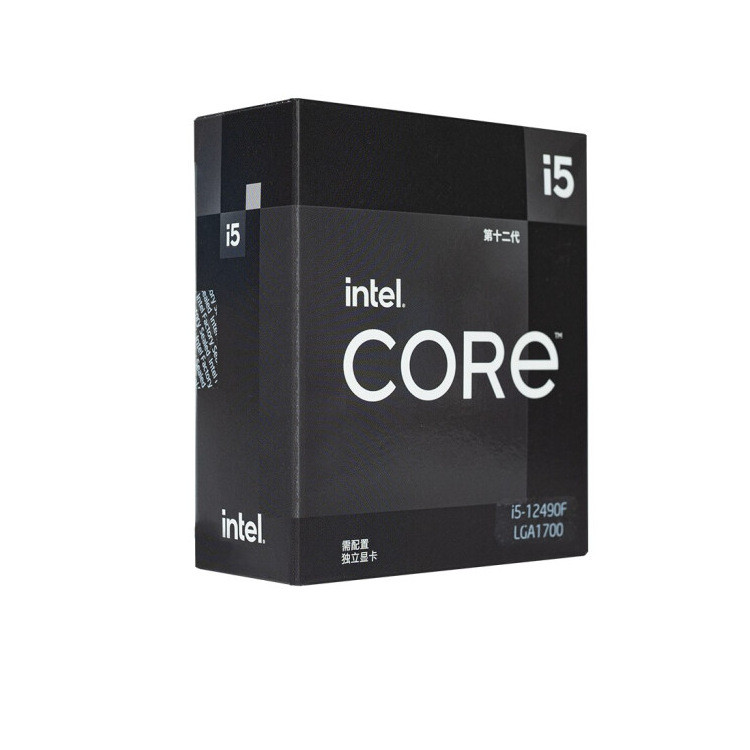 โปรเซสเซอร์ Intel Core i5 12490F แบบกล่อง 6 คอร์ 12 เธรด รองรับเมนบอร์ด ...