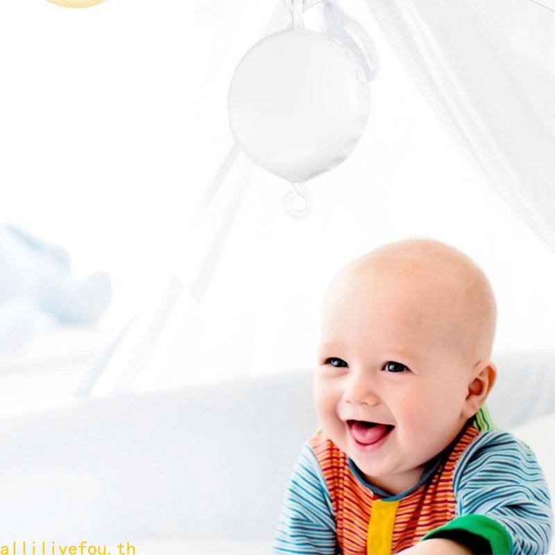 Live Crib Mobile Bed Bells การศึกษา Sounding Music Box Baby ...