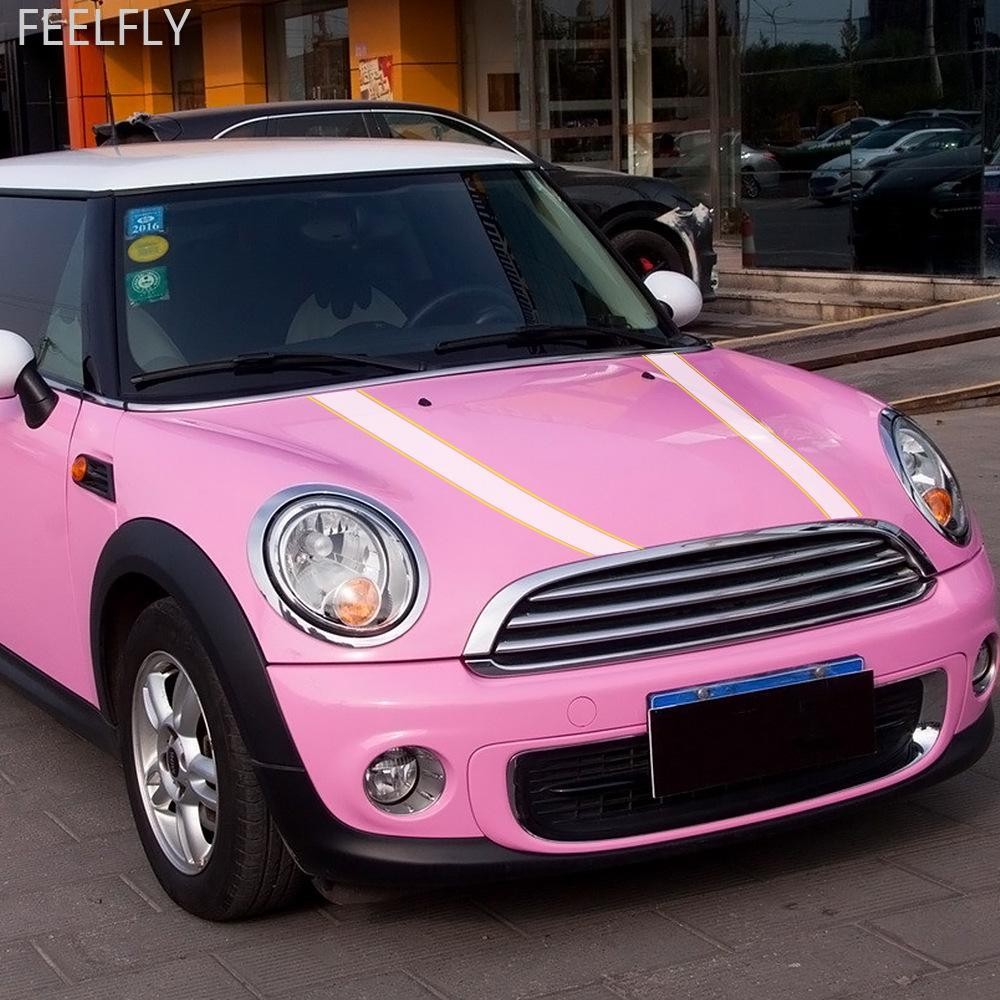 Feelfly รถเครื่องยนต์ Hood Bonnet ตกแต่งสติกเกอร์ลาย Decals สําหรับ ...