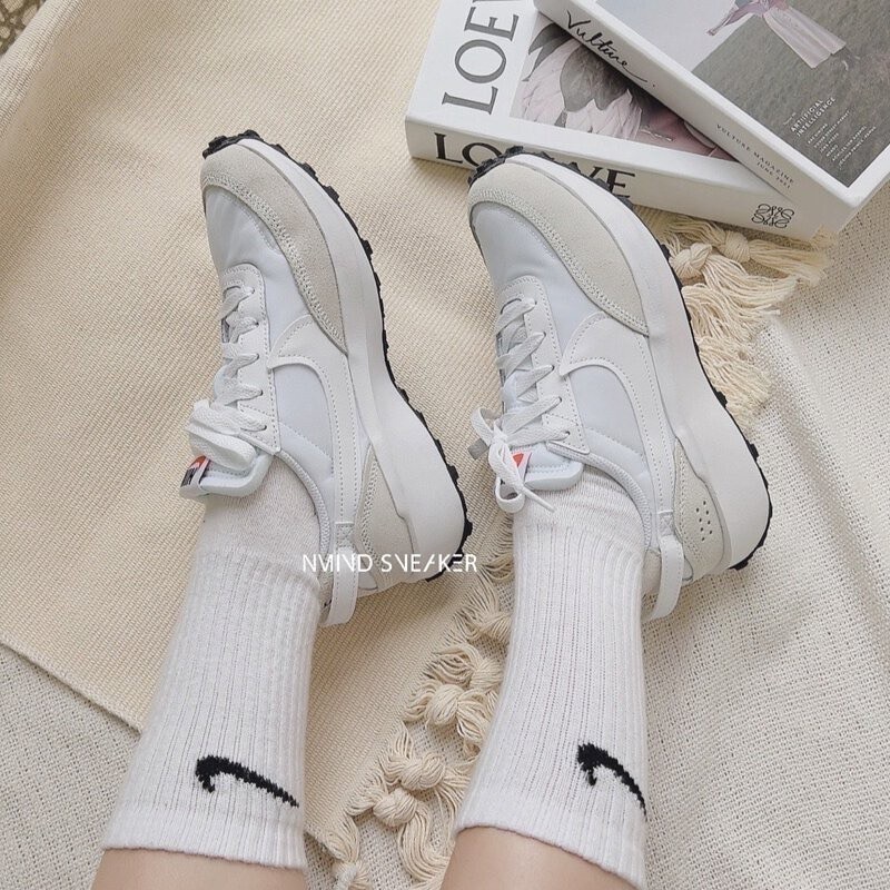Nike High Quality Nike Waffle Debut Beige (DH9523100) | Shopee Thailand