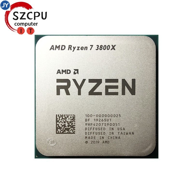 【พร้อมส่ง】amd Ryzen 7 3800x R7 3800x 3.9 GHz โปรเซสเซอร์ CPU 8-core 16 เกลียว 7nm L3 = 32m 100 ...