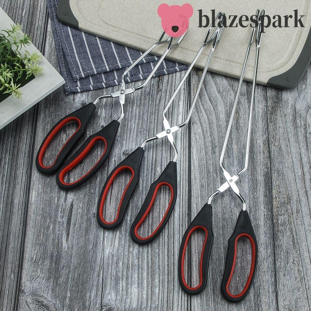 Blazespark แหนบบาร์บีคิวยืดหยุ่นใช้วัสดุโลหะทนทานทนทานทนทานแคลมป์มัลติฟังก์ชั่น | Shopee Thailand