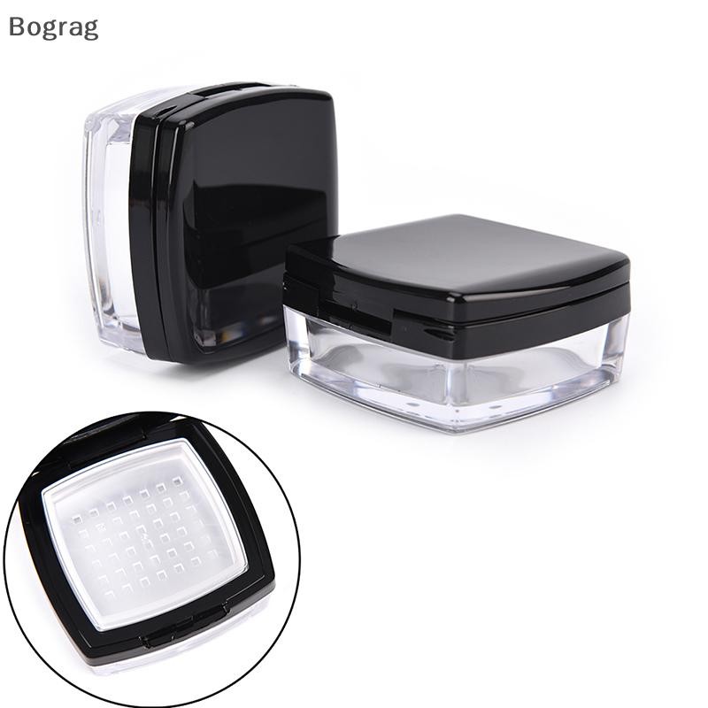 [Bogr] 1 ชิ้น 10 กรัมเครื่องสําอางที่ว่างเปล่า Sifter แป้งฝุ่น Jar ...
