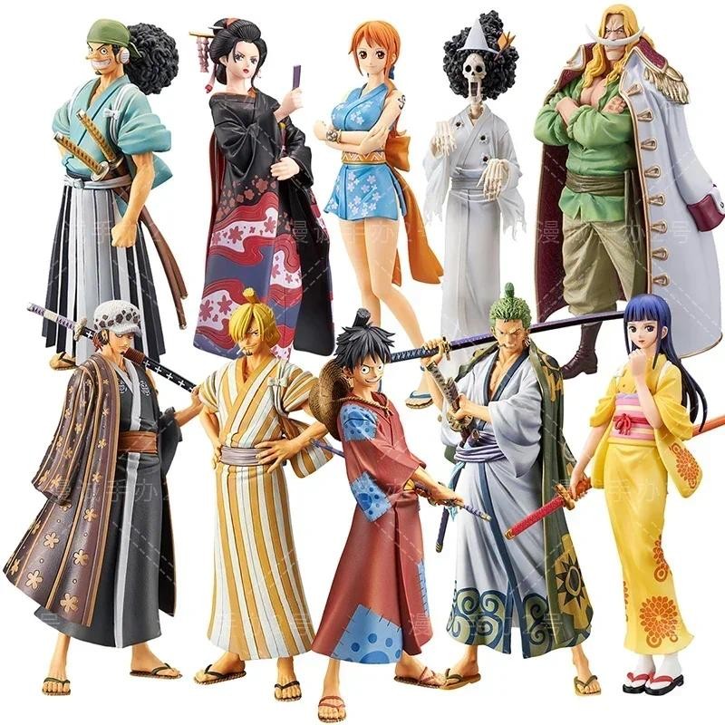18 ซม.One Piece อะนิเมะรูป Luffy Chopper Nami Action Figure Land of ...
