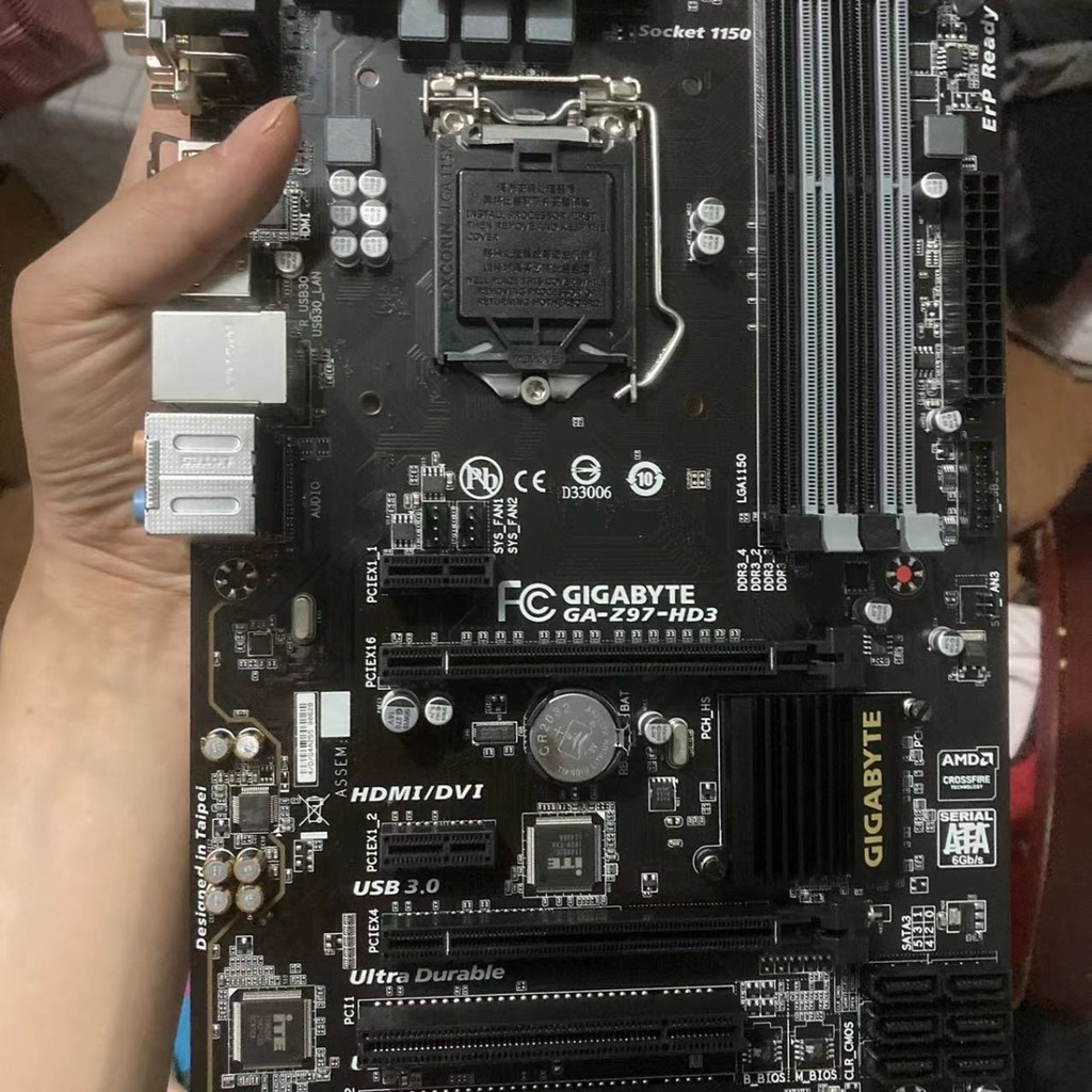 เมนบอร์ดใหม่ Z97-HD3 ของ Gigabyte ที่ใช้โปรเซสเซอร์ Intel รุ่นที่ 4 ...