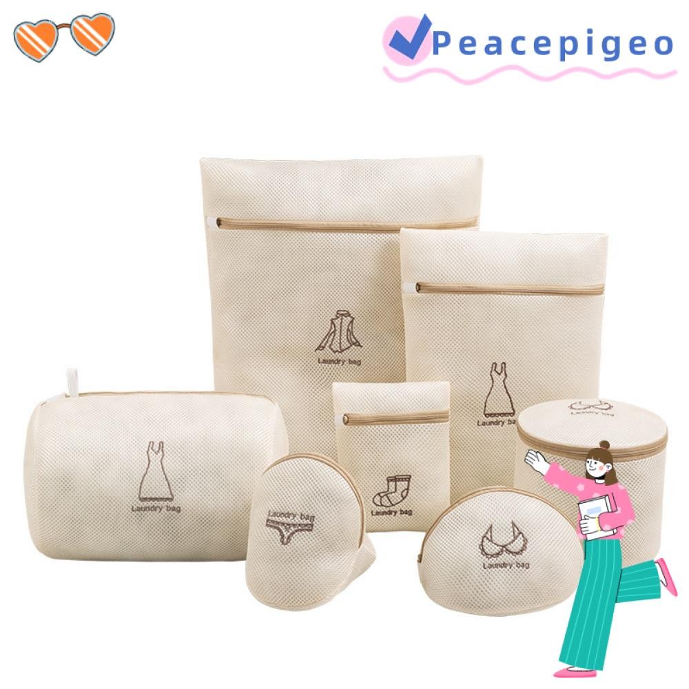 Peacepigeo ถุงซักผ้าองค์กร Anti Deformation Wash ชุดชั้นในถุงซักผ้า | Shopee Thailand