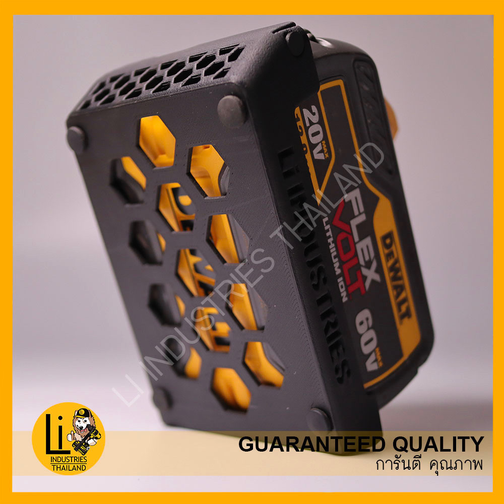 DEWALT CASE FLEXVOLT เคสกันกระแทกแบตเตอร์รี่ สำหรับ ดีวอลท์ 9ah 12ah ...