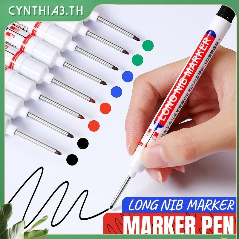 Long Nib Markers หัวยาว MARKER ปากกาห้องน้ำงานไม้ตกแต่ง Multi-Purpose ...