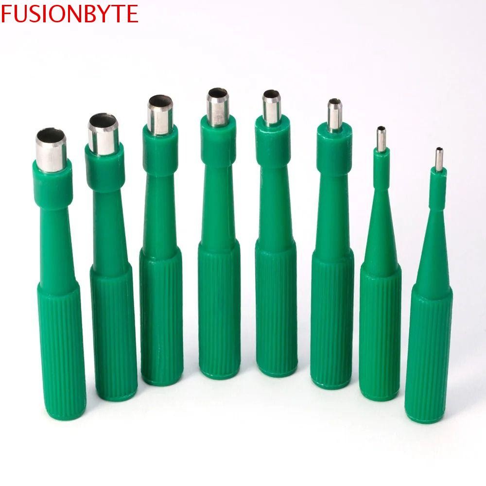 Fusionbyte เครื่องมือเจาะร่างกาย, สแตนเลสอะคริลิค Dermal Puncher, Creative Ear Stud Catheter ...