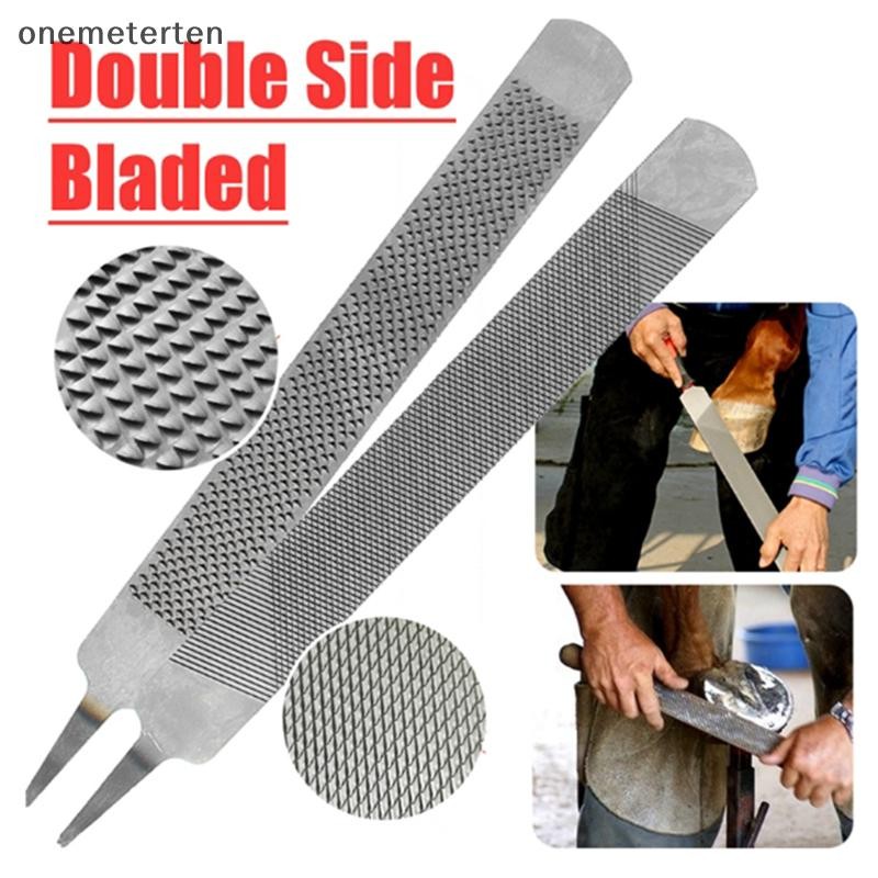 Rten Equestrial Farriers Horse Hoof ตัดแฟ้ม Rasp สองด้านใหม่มีด Rasp ...