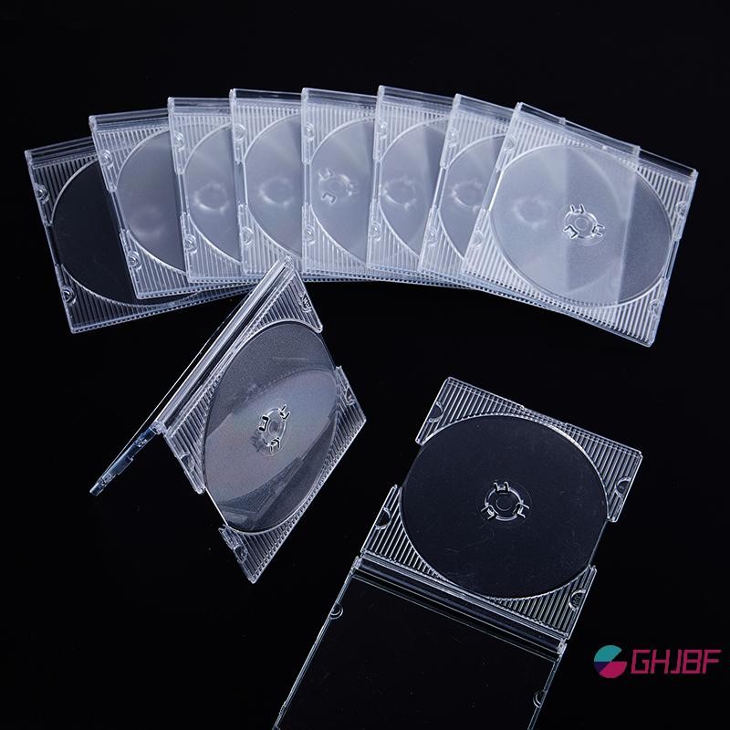 Ghjbf] 5/10pcs Homenector Single Disc Storage Boxes DVD Case CD Case ...