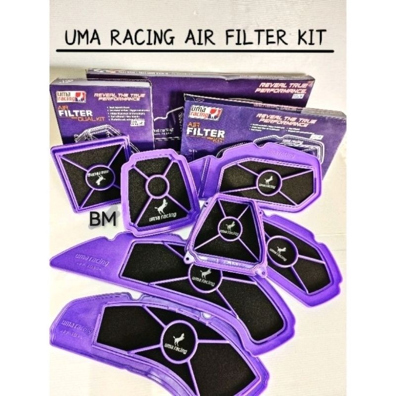 UMA RACING ชุดกรองอากาศแข่งรถ UMA LC135 Y15 Y16 RS150 NMAX NVX155 V1 V2 ...