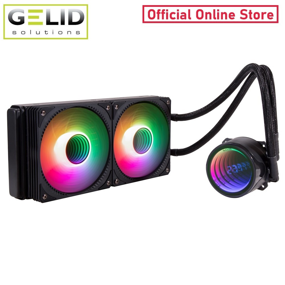 [Gelid Solutions Store] LIQUID 240 High Performance Liquid Cooling ...