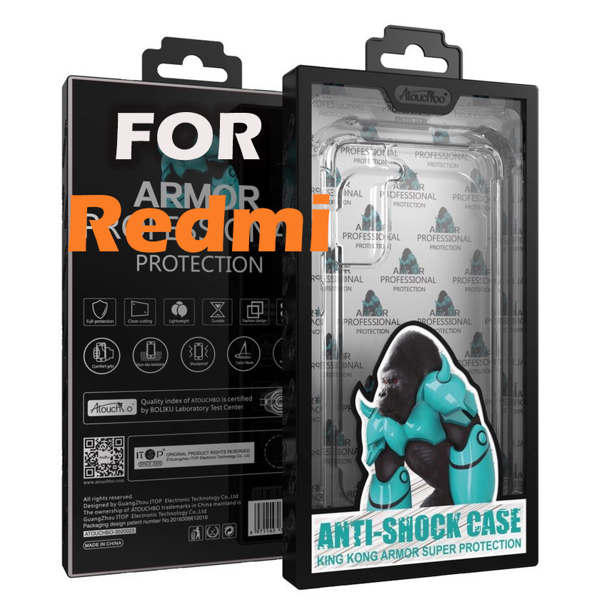 เคสใสกันกระแทกคิงคอง KingKong Redmi A3 13C 12 12C A1 A2Plus 9 9A 9C 9T 10 10A 10C Note 12 10 ...