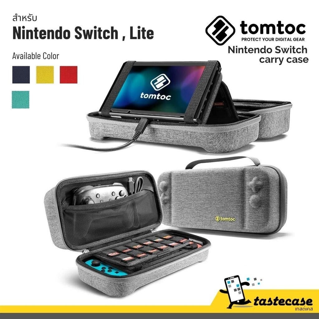 Tomtoc Nintendo Switch Carry Case เคสสำหรับ Nintendo Switch OLED, NS และ Nintendo Switch Lite ...