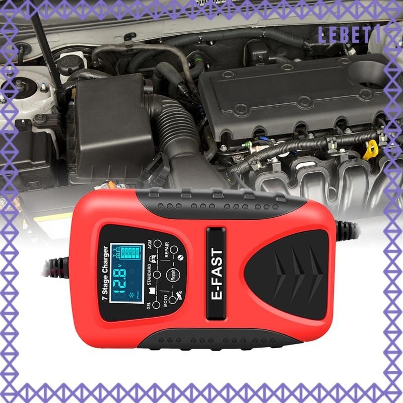 [Lebet] เครื่องชาร์จแบตเตอรี่รถยนต์อัจฉริยะ 12V อัตโนมัติ สําหรับ ...