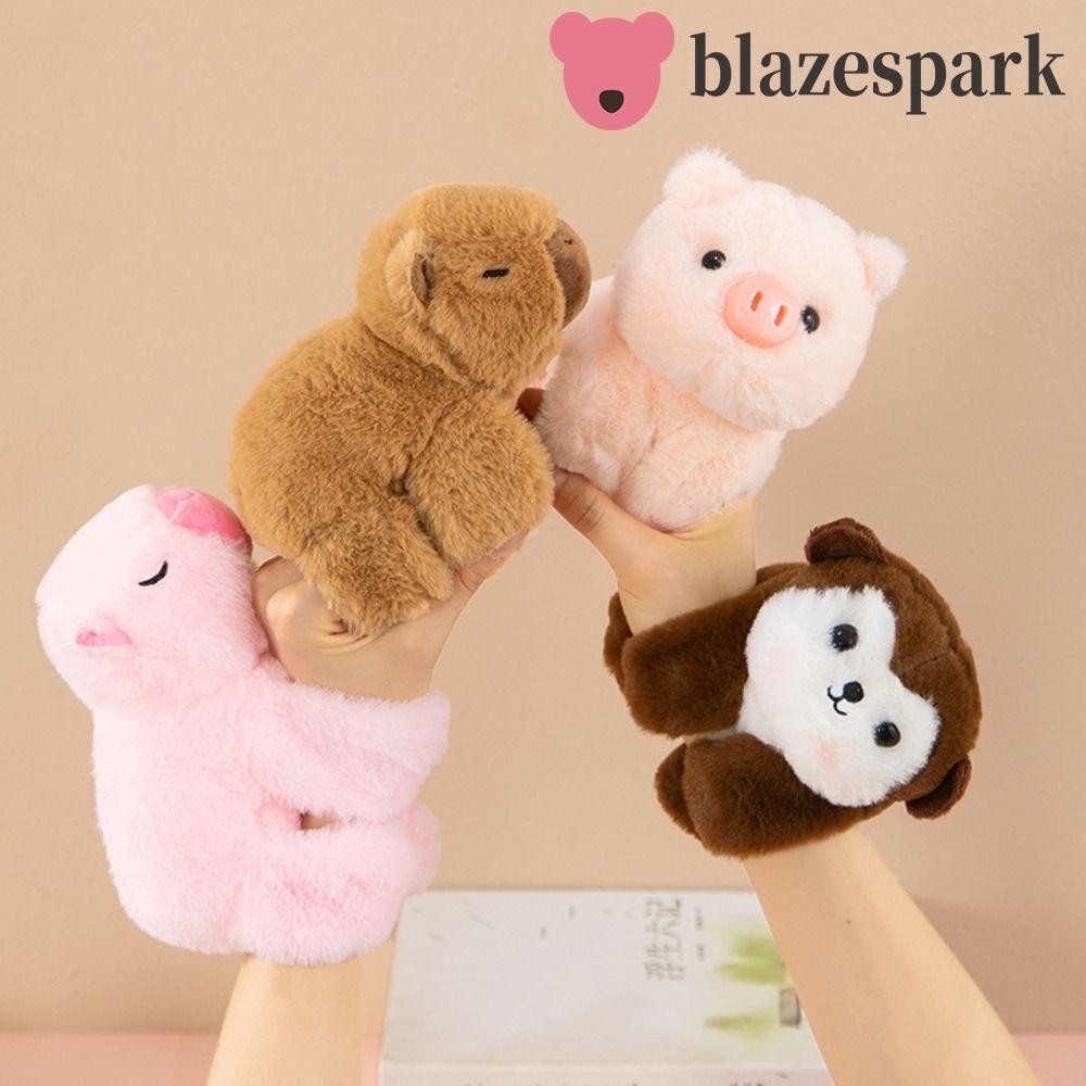 Blazespark Slap Bracelet Series, Capybara Rodent Kulomi Plush Doll Slap Bracelet, ตุ๊กตาสัตว์ ...