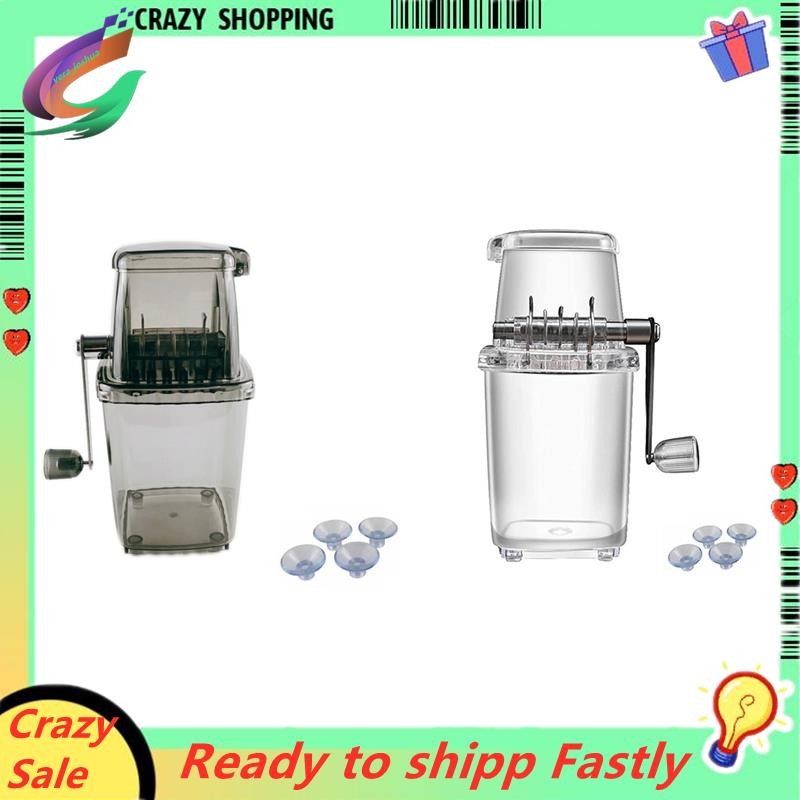 Ice Crusher คู่มือ Rotary Ice Crusher ค็อกเทล Slush Machine Ice-Cube บด ...