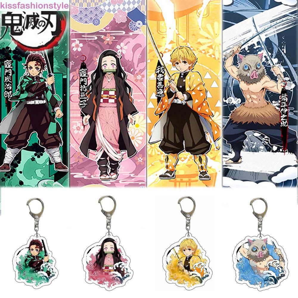 Kissfashionstyle KeyChains Kamado Nezuko Creative Demon Slayer ญี่ปุ่น ...