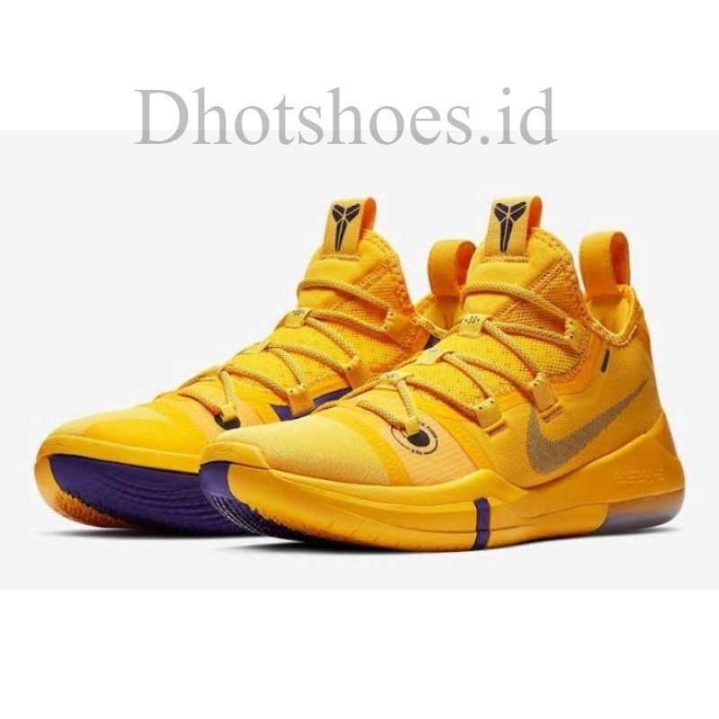รองเท้า Sepatu Kobe AD Exodus Yellow Lakers High Premium Original ร้อย ...