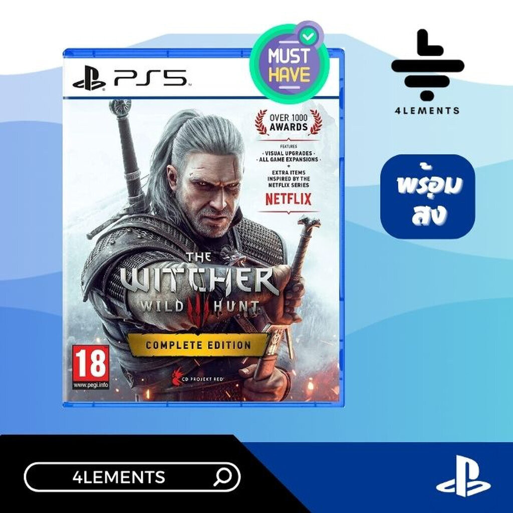 (พร้อมส่ง) PS5 WITCHER 3: WILD HUNT COMPLETE EDITION (R2/EU) (GAME ...