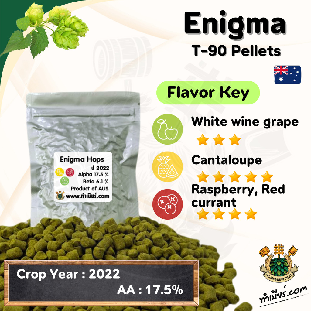 Enigma Hops Pellet (ฮอปส์) | Shopee Thailand