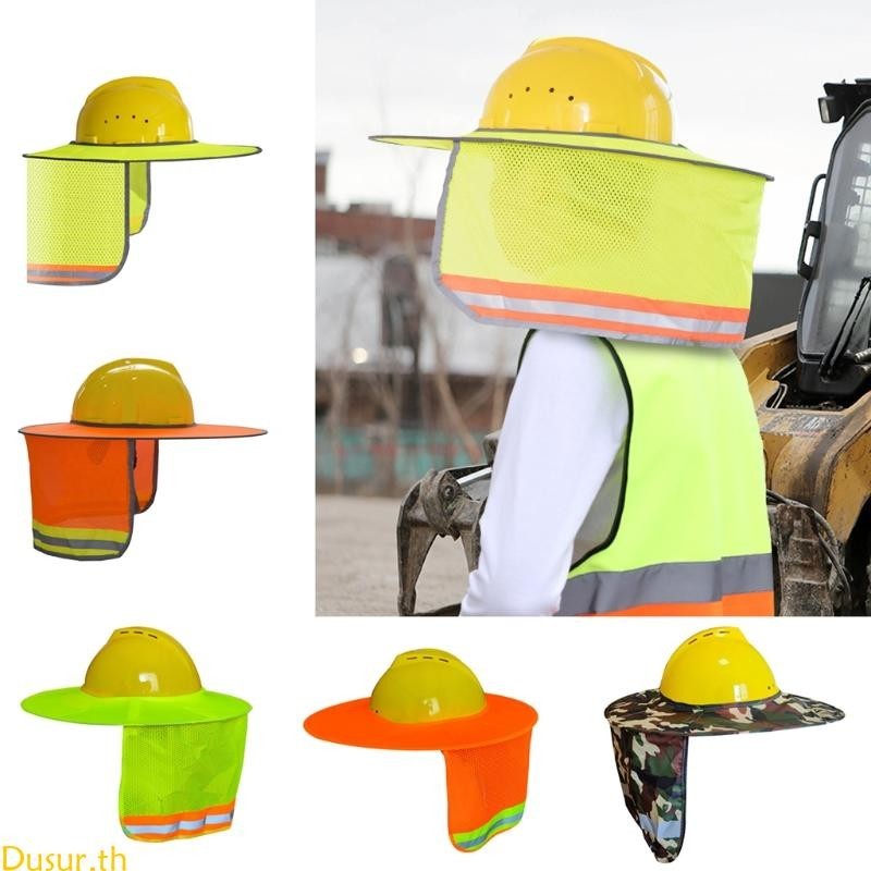 Dusur หมวกบังแดด แบบแข็ง พร้อมรูระบายอากาศ สะท้อนแสง สําหรับกันแดด 2 ...