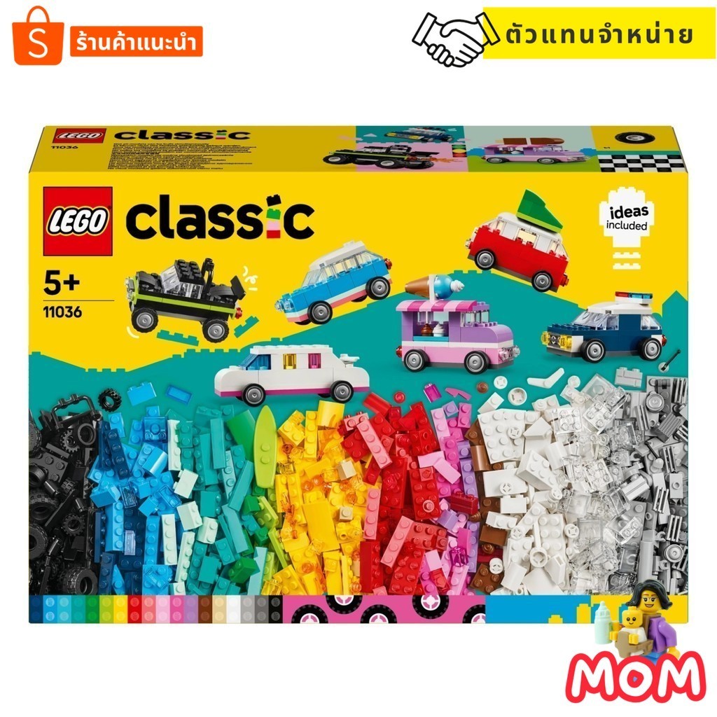 Lego Classic 11036 Creative Vehicles (900 pcs) by Brick Mom | Shopee ...