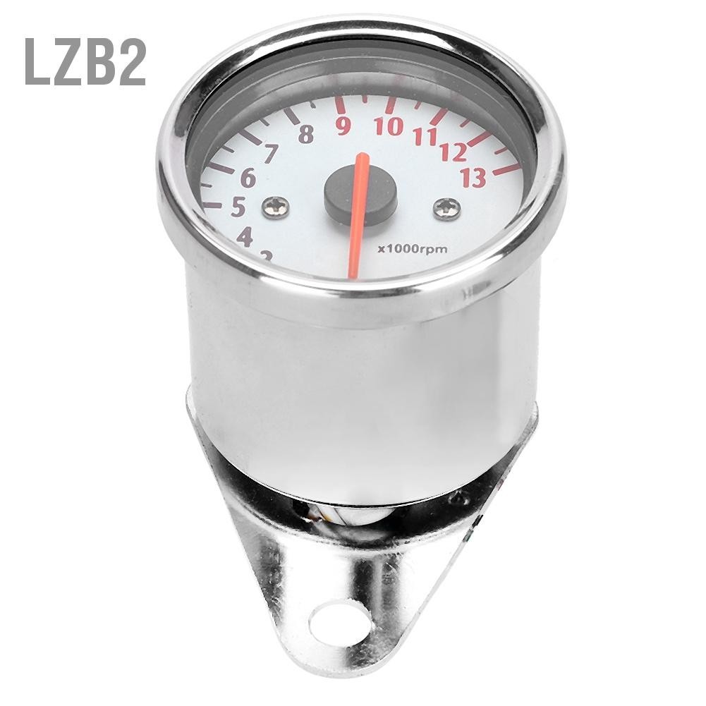 LZB2 DC 12V Universal รถจักรยานยนต์ LED เครื่องวัดความเร็วอิเล็กทรอนิกส์ Tach Meter Gauge ...