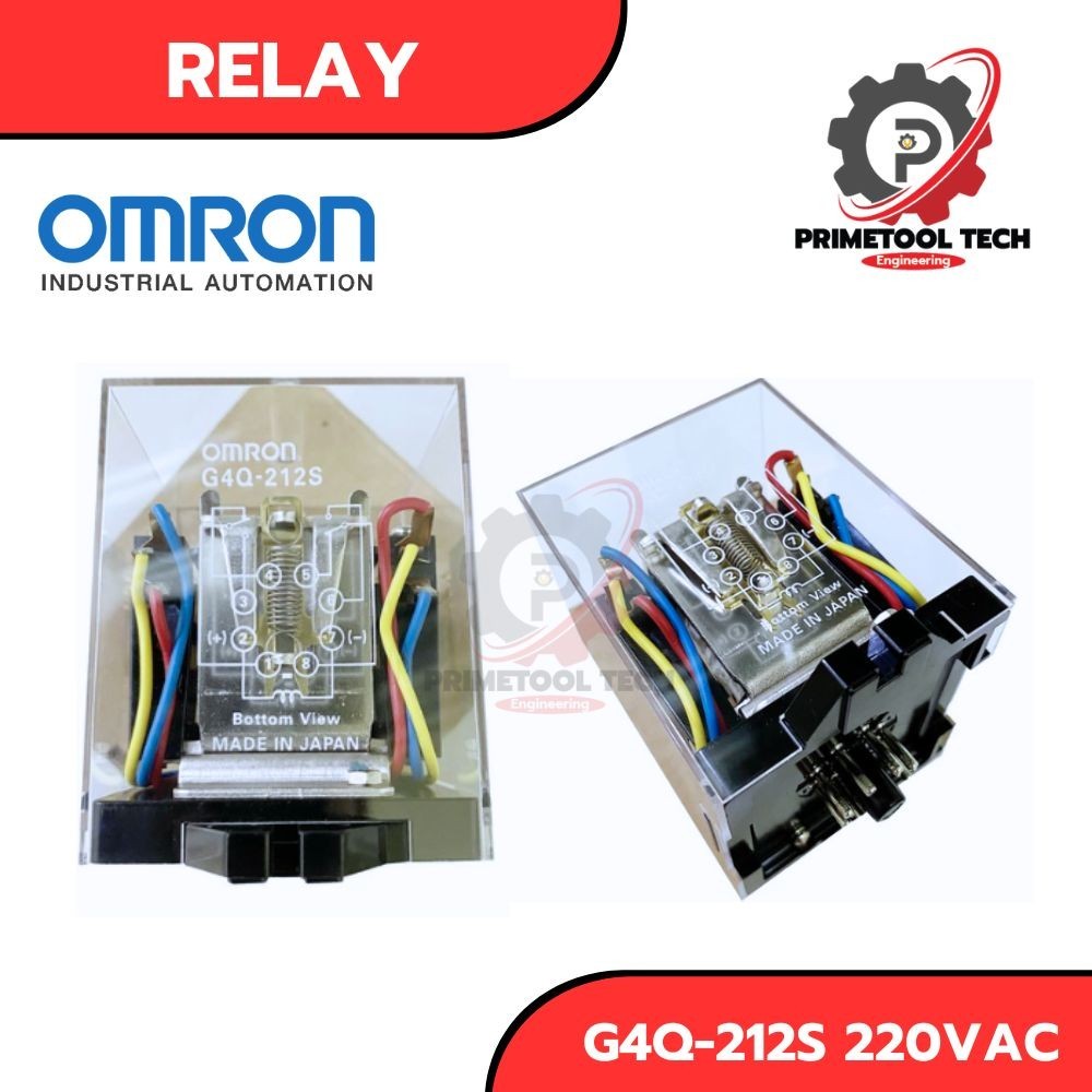 RELAY OMRON G4Q-212S 220VAC - สินค้าในสต๊อกพร้อมส่งทั่วไทย | Shopee ...