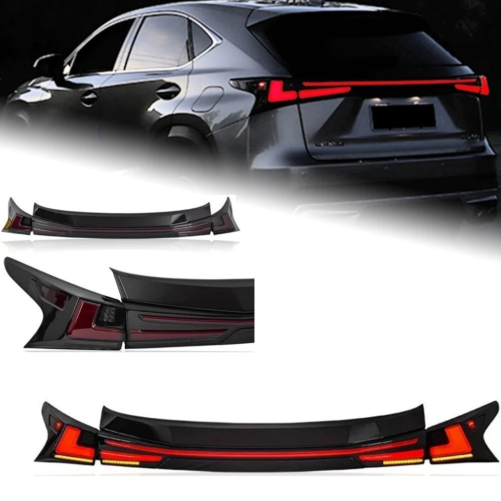 Car Styling for Lexus NX200t NX Tail Lights 2015-2021 NX300h NX200 LED ...