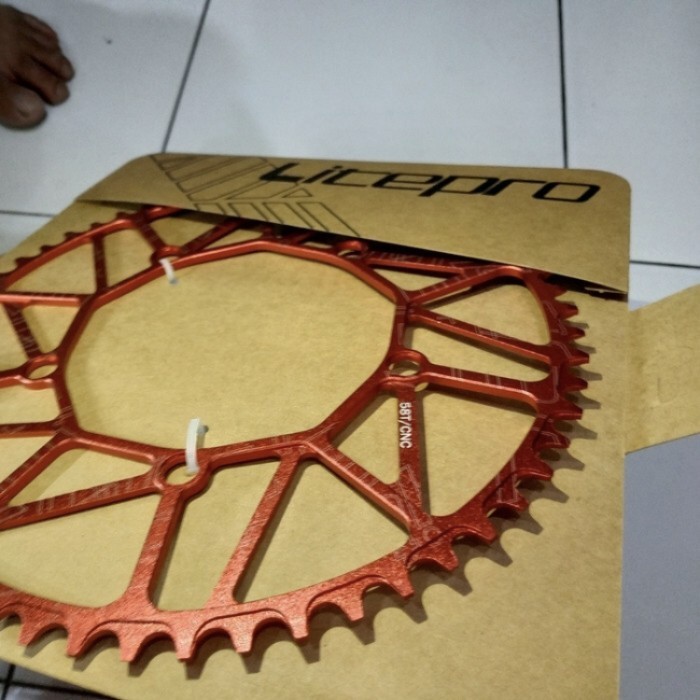 Chainring LITEPRO 58t แคบกว้าง bcd 130 | Shopee Thailand