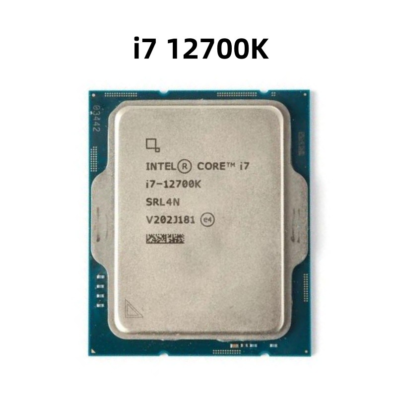 Intel Core i7 12700K โปรเซสเซอร์เดสก์ท็อป 25M แคชสูงสุด 5.00 GHz 12-Cores 20-Threads 128 GB DDR5 ...