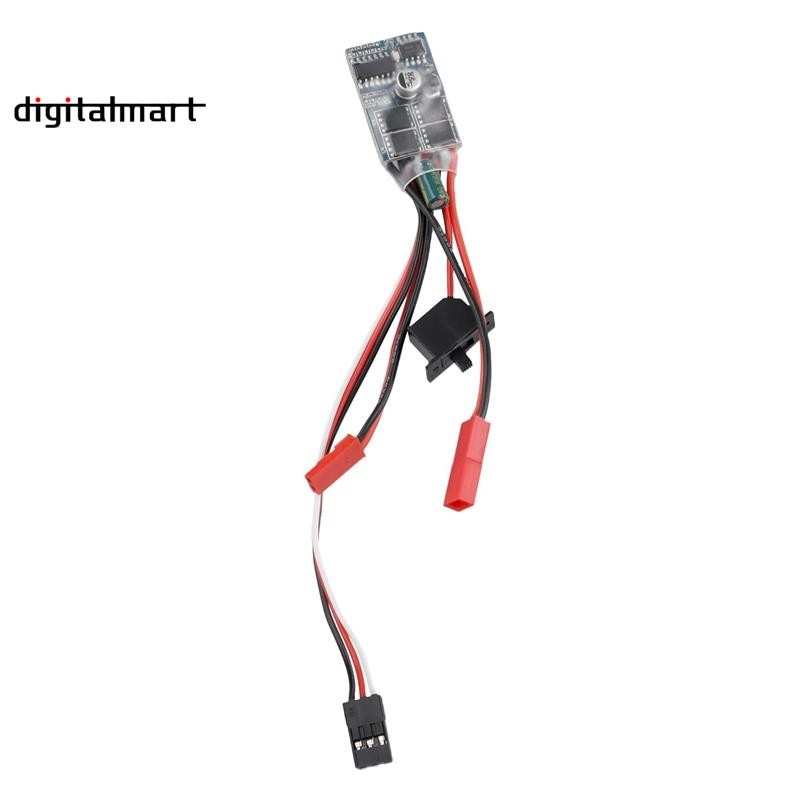 Rc รถ 35A ESC ส่งต่อย้อนกลับแปรงเบรค Dual Way ESC มอเตอร์ควบคุมความเร็วสําหรับ 1/16 1/18 1/24 รถ ...