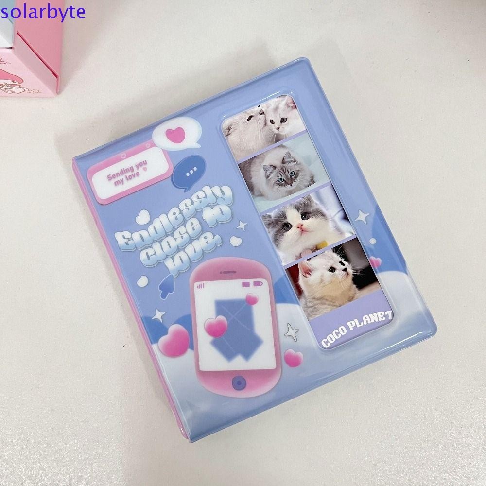 Solarbyte อัลบั้มภาพ INS สี่ตารางเกาหลี, อัลบั้มภาพถ่ายไอดอล PVC 20 หน้า, ที่ใส่บัตรตกแต่ง ...