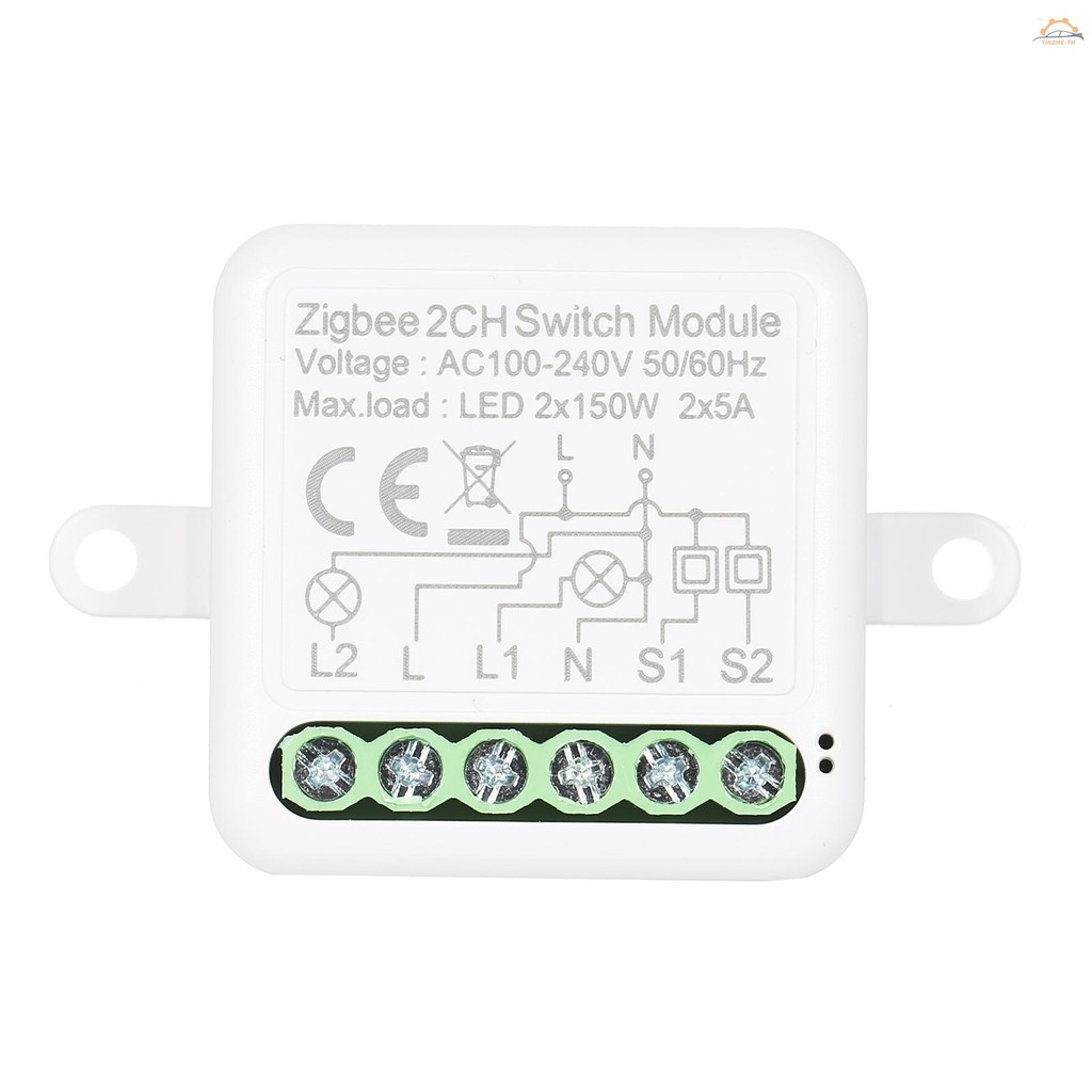 4ch Zigbee Mini สมาร์ทสวิทช์รีเลย์โมดูลสนับสนุน 2 ทิศทางสวิทช์ควบคุม ...