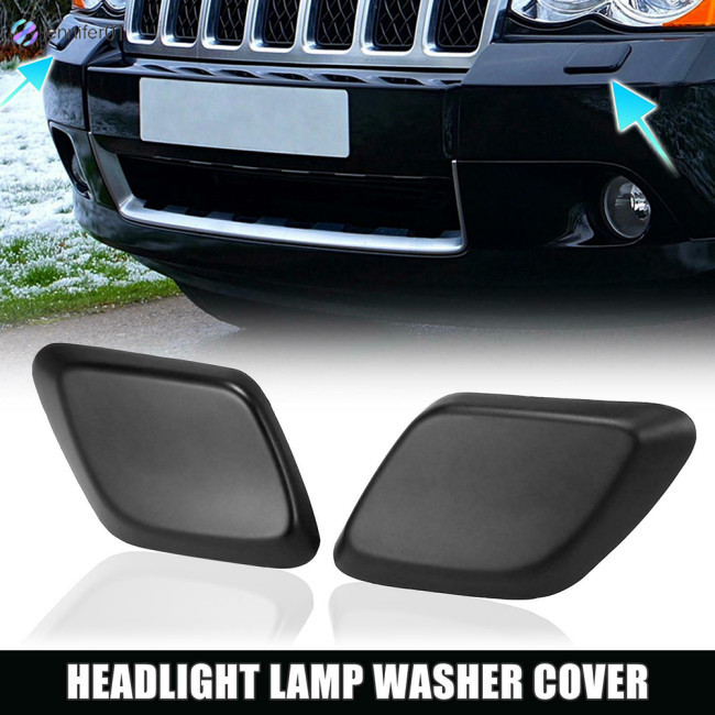 Jen ฝาครอบหัวฉีดสเปรย์ไฟหน้ารถยนต์ 1 คู่ 68078290Ab 68078291Ab เข้ากัน ...