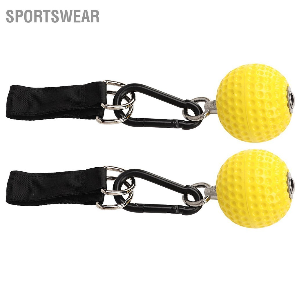 Sportswear 1 คู่ปีนเขาการฝึกอบรม Power Grip Ball ปีนเขาดึง Hold Grips ...