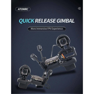 ATOMRC High-Resolution 3D Print Wide Angle Range Gimbal for FPV ...